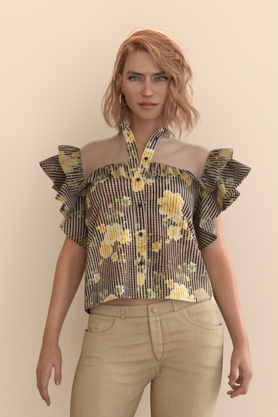 Ashanti Top (Brown) – Lily & Lou